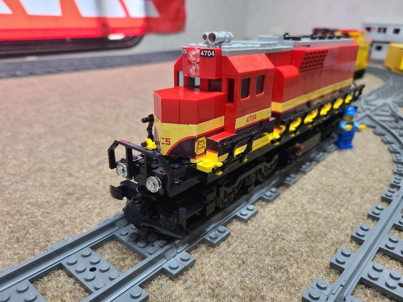 Custom Train Kansas City Southern GP40 Engine "please Read Description ...