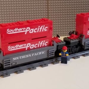Custom Train Southern Pacific Intermodal Doublestack Container Car ...