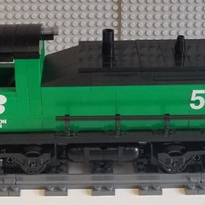 Custom Train Burlington Northern Switcher Engine "please Read ...