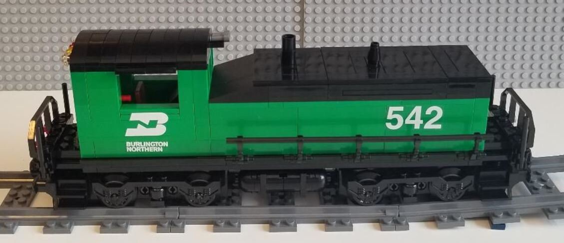 Custom Train Burlington Northern Switcher Engine "please Read ...