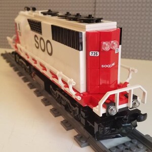 Custom Train SOO Line GP40 Engine "please Read Description" - Etsy