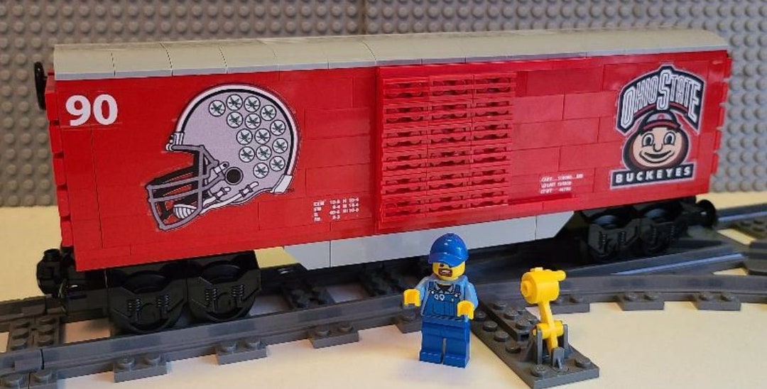 Custom Train Ohio State Buckeyes Boxcar "please Read Description" - Etsy