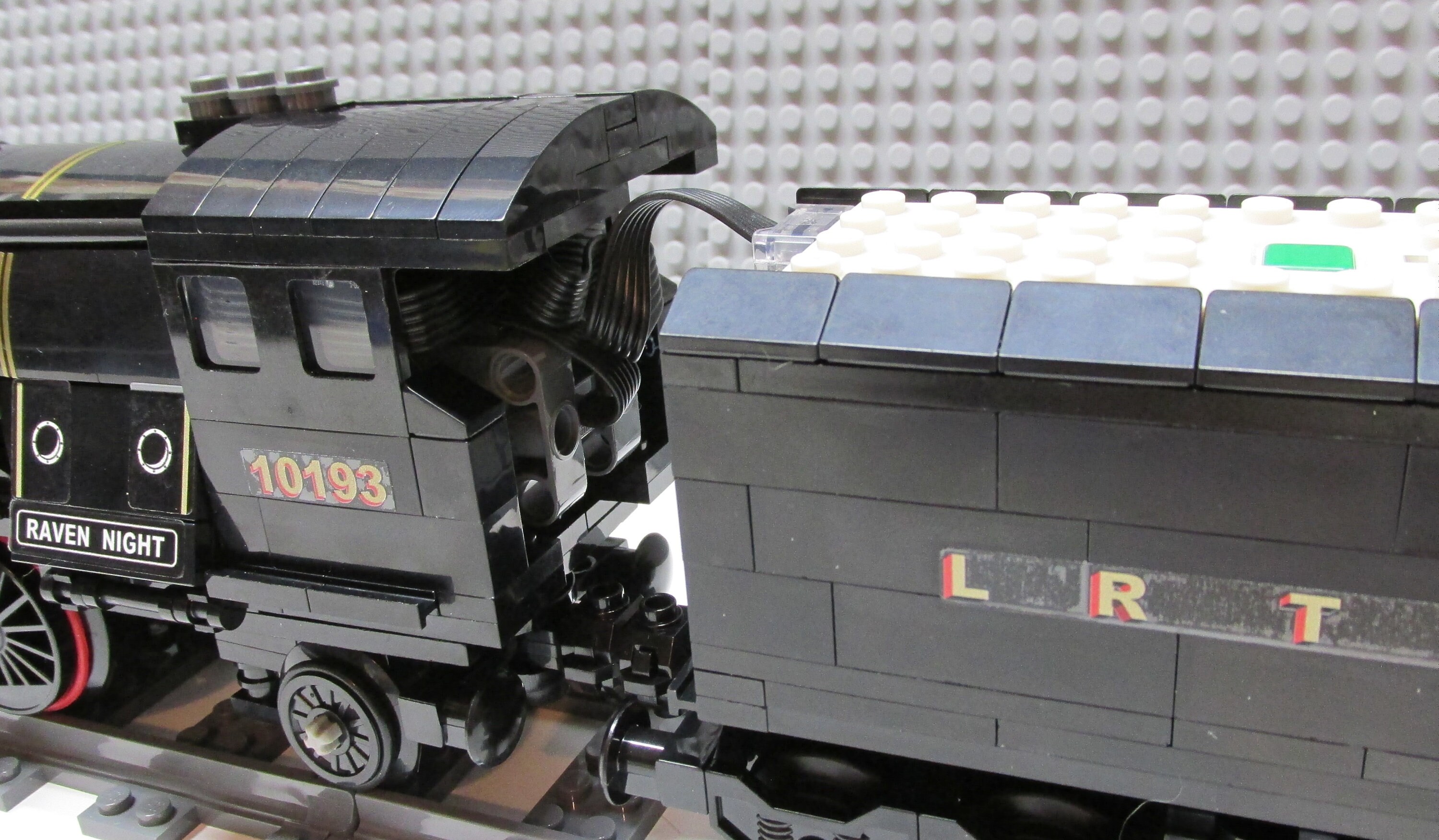 Custom Train Raven Night W/powered up please Read Description Emerald ...