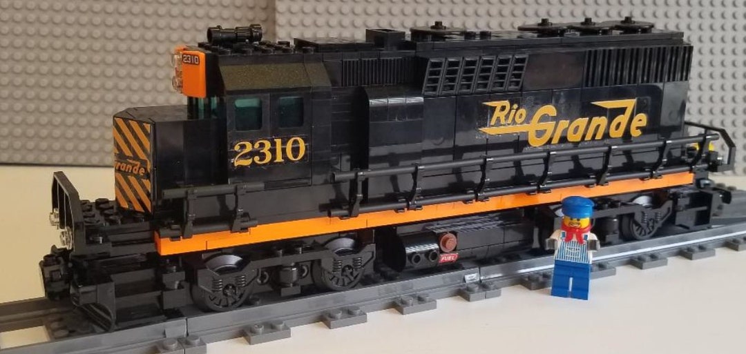 Custom Train Rio Grande GP40 Engine "please Read Description" - Etsy