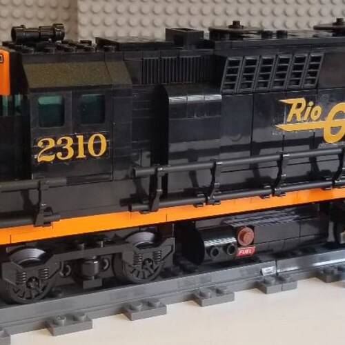 Custom Train Unstoppable 1206 GP40 Engine please Read - Etsy