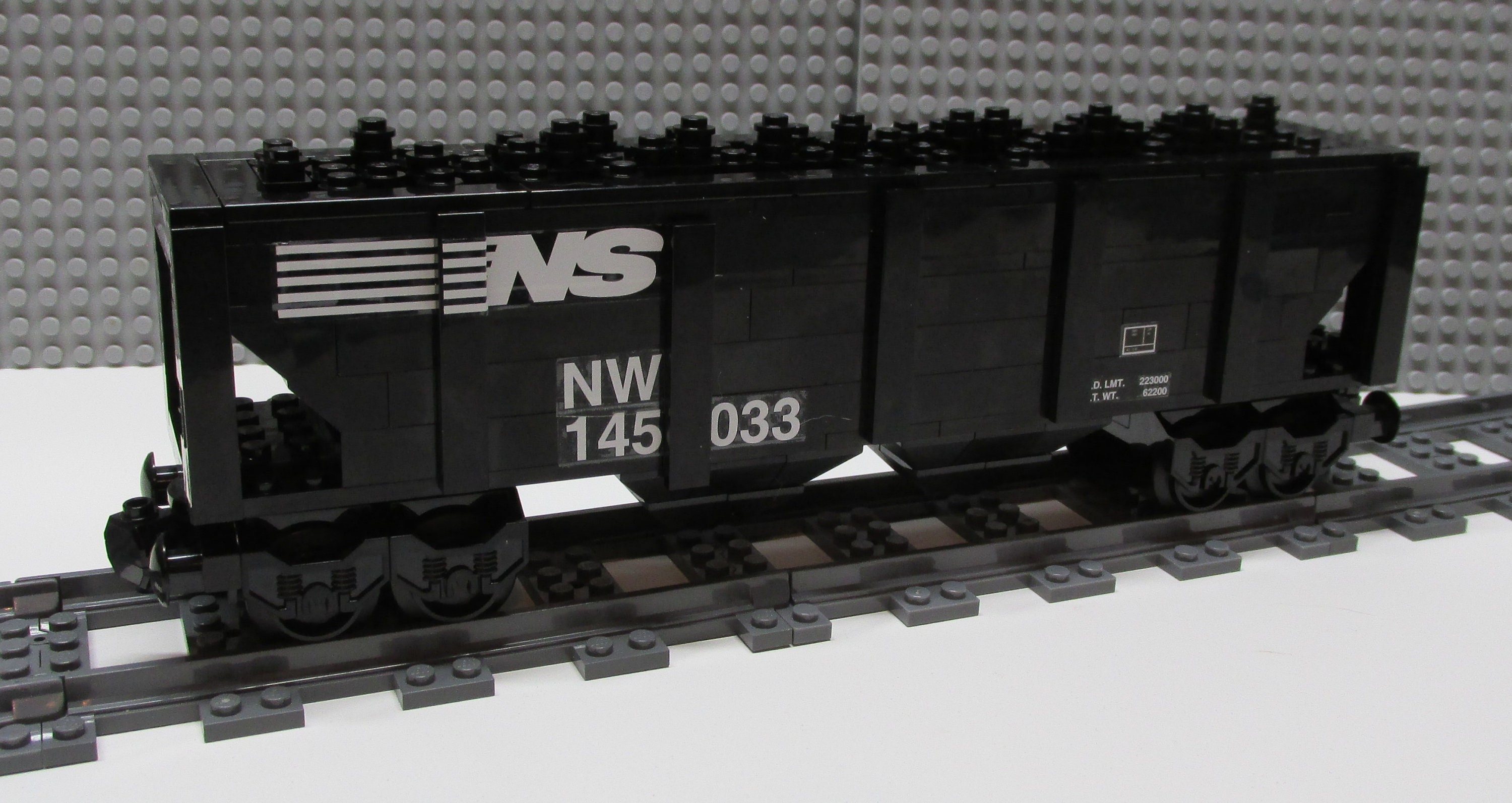 Custom Train Norfolk Southern Open Hopper Car "please Read Description ...