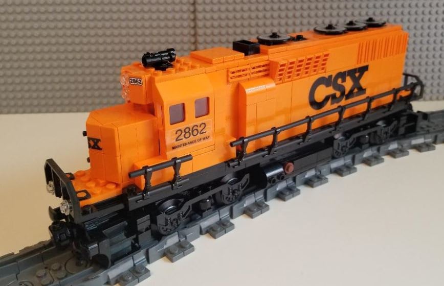 Custom Train CSX 03 GP40 Engine "please Read Description" - Etsy