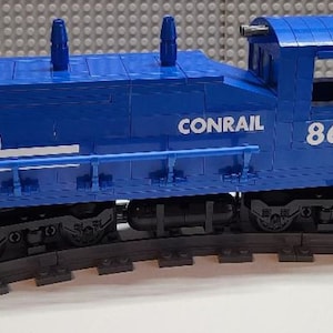 Custom Train Conrail Switcher Engine "please Read Description" - Etsy