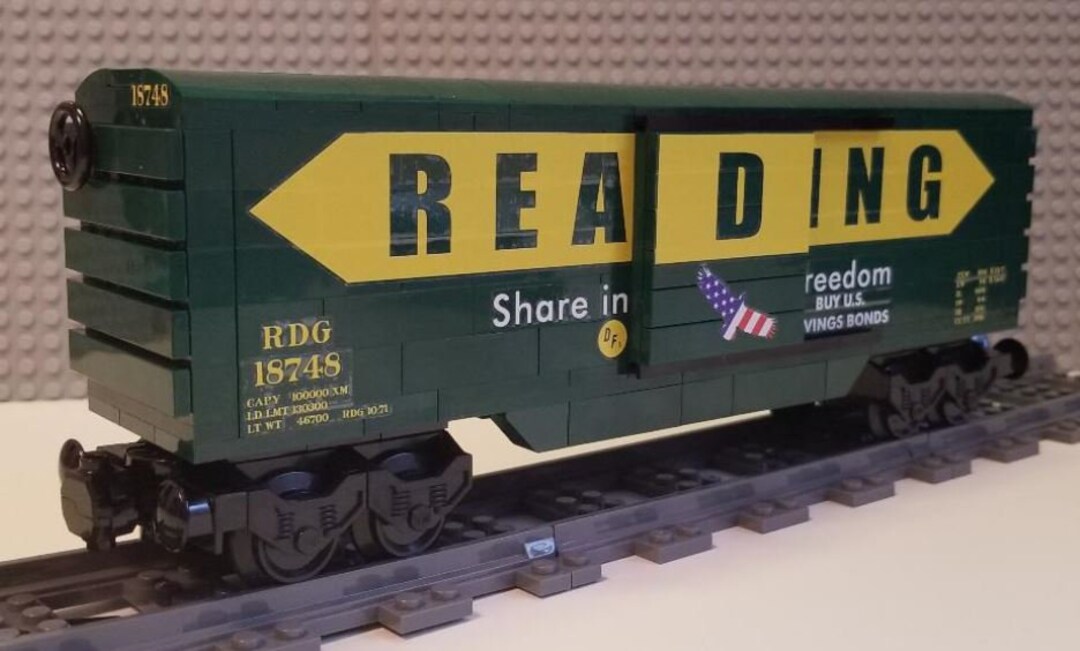 Custom Train Reading Boxcar "please Read Description" - Etsy