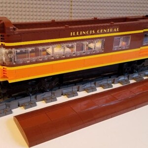Custom Train Illinois Central Observation Car "please Read Description ...