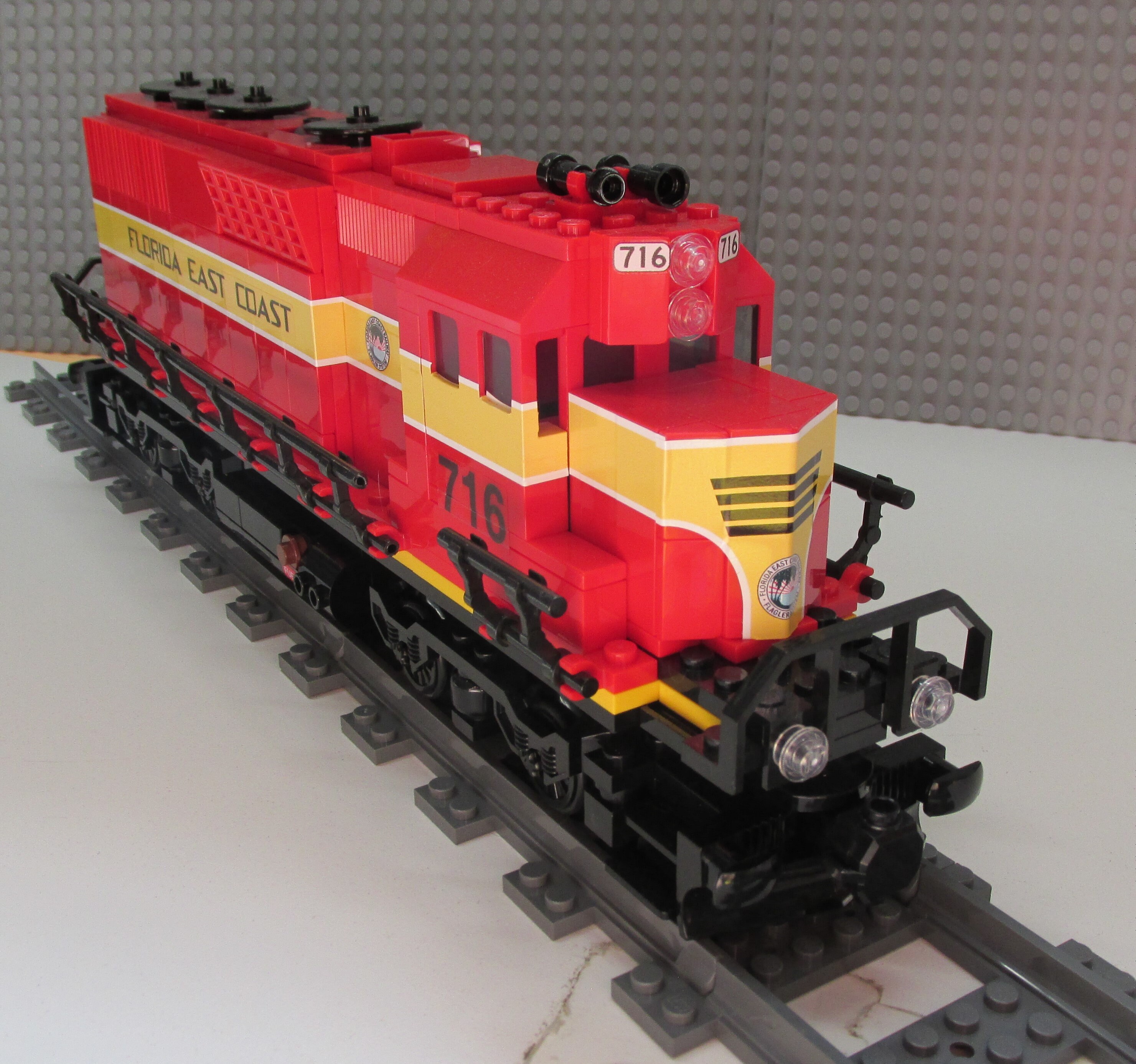 Custom Train Florida East Coast GP40 Engine "please Read Description ...