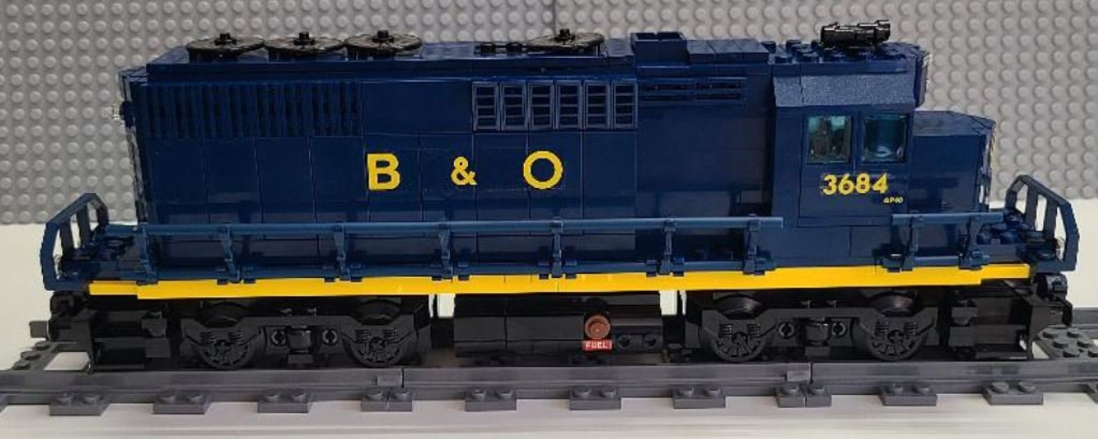 Custom Train B&O GP40 Engine "please Read Description" - Etsy