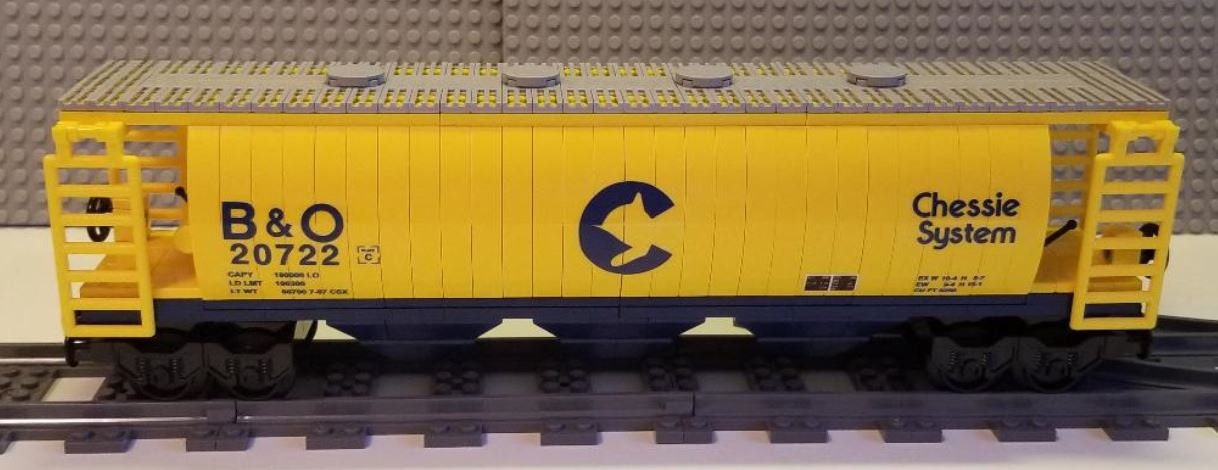 Custom Train Chessie System Covered Hopper "please Read Description" - Etsy