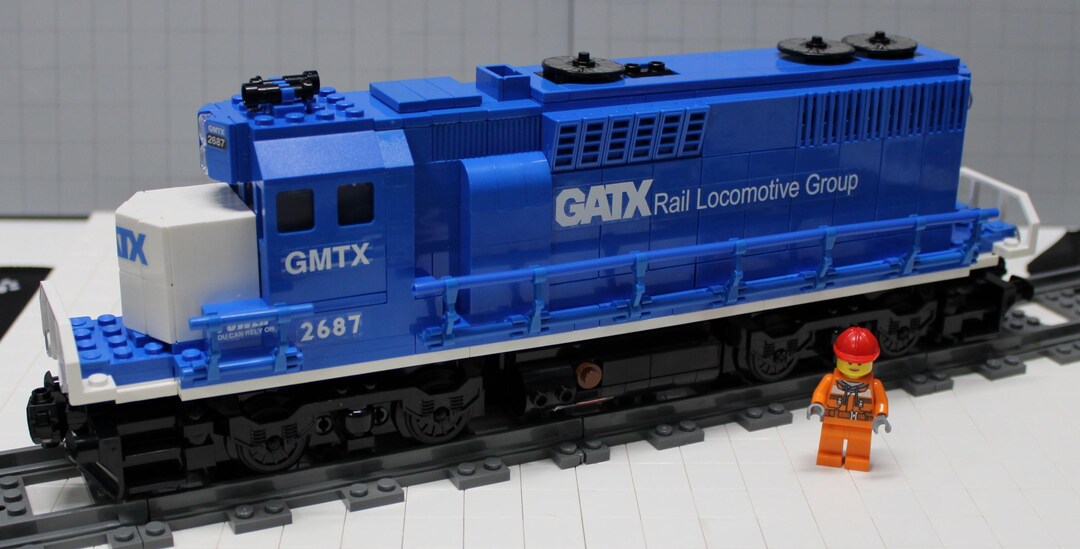 Custom Train GATX GP40 Engine "please Read Description" - Etsy