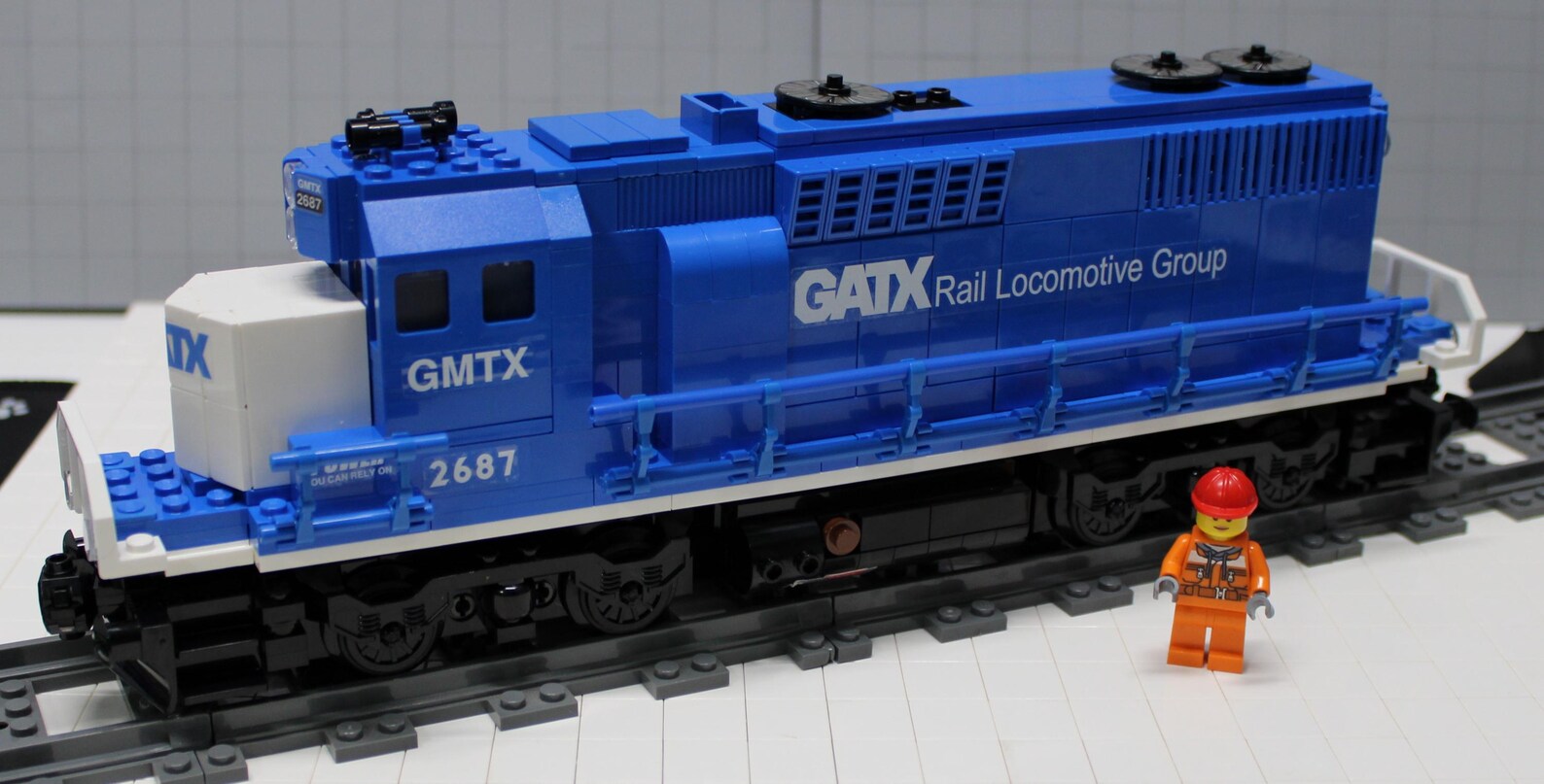 Custom Train GATX GP40 Engine "please Read Description" - Etsy