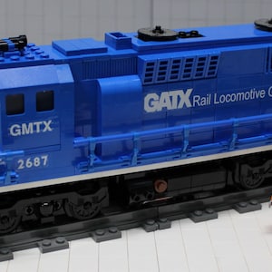 Custom Train GATX GP40 Engine "please Read Description" - Etsy