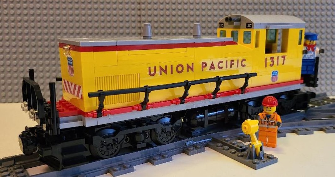 Custom Train Union Pacific Switcher Engine "please Read Description" - Etsy