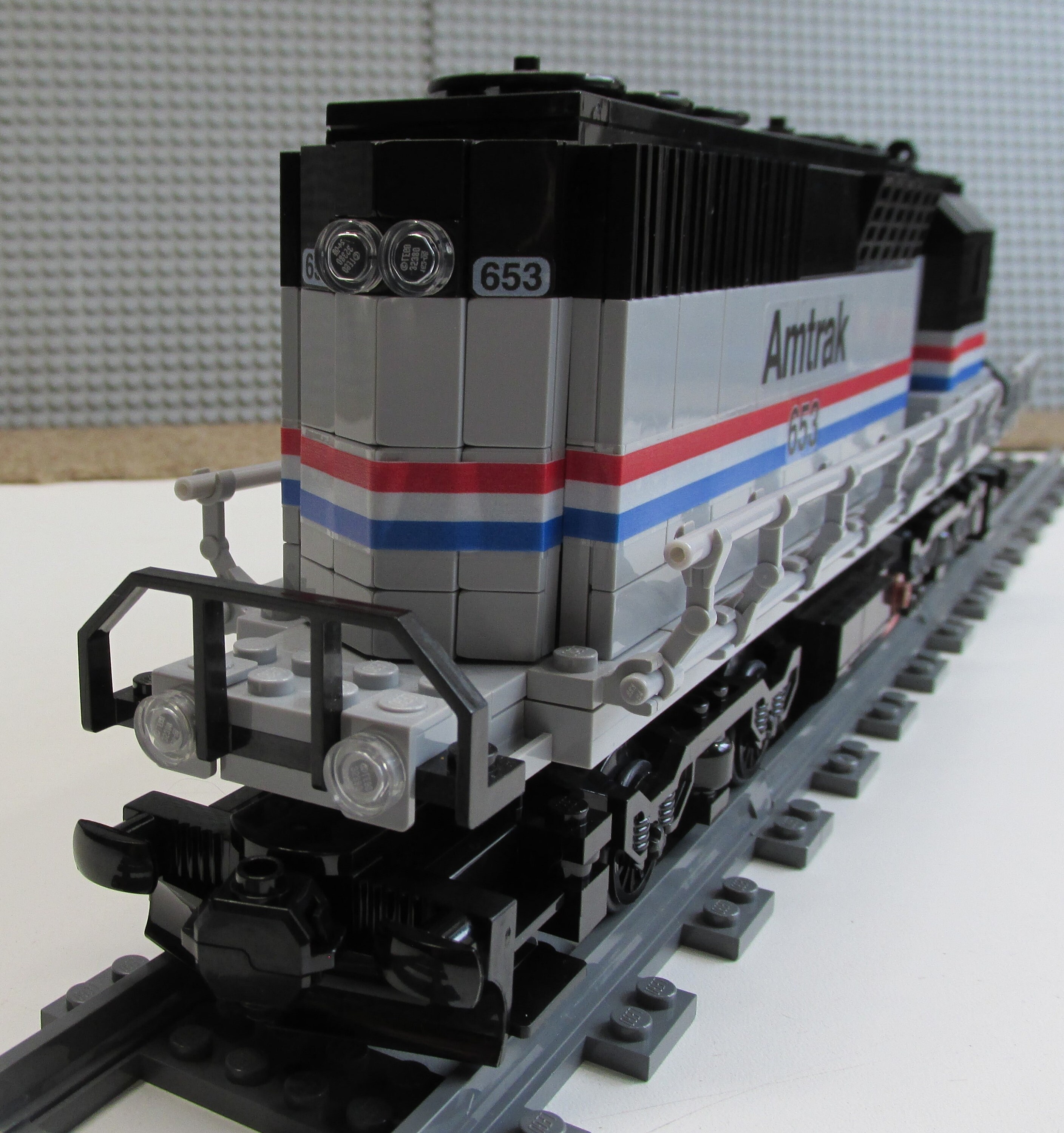 Custom Train Amtrak GP40 Engine "please Read Description" - Etsy
