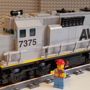 Custom Train Unstoppable Set 1206/7375/777/767 Engines "please Read ...