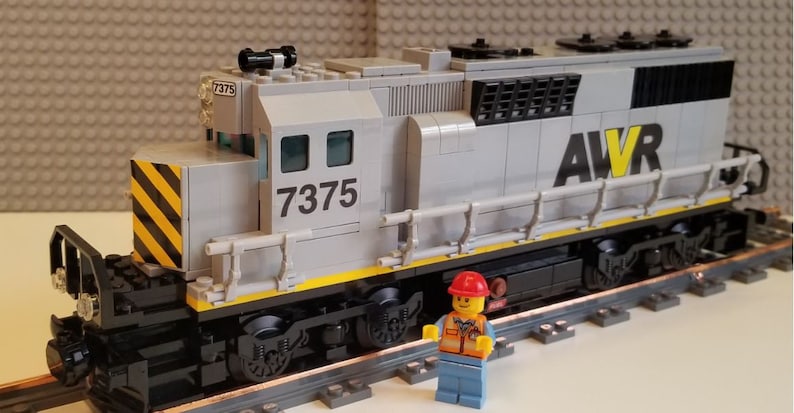Custom Train Unstoppable Set 1206/7375/777/767 Engines "please Read ...