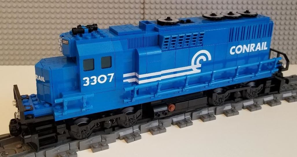Custom Train Conrail GP40 Engine "please Read Description" - Etsy
