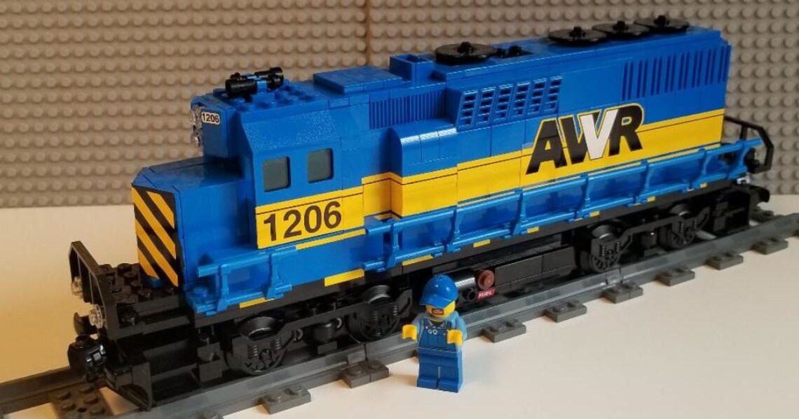 Custom Train Unstoppable Set 1206/7375/777/767 Engines "please Read ...