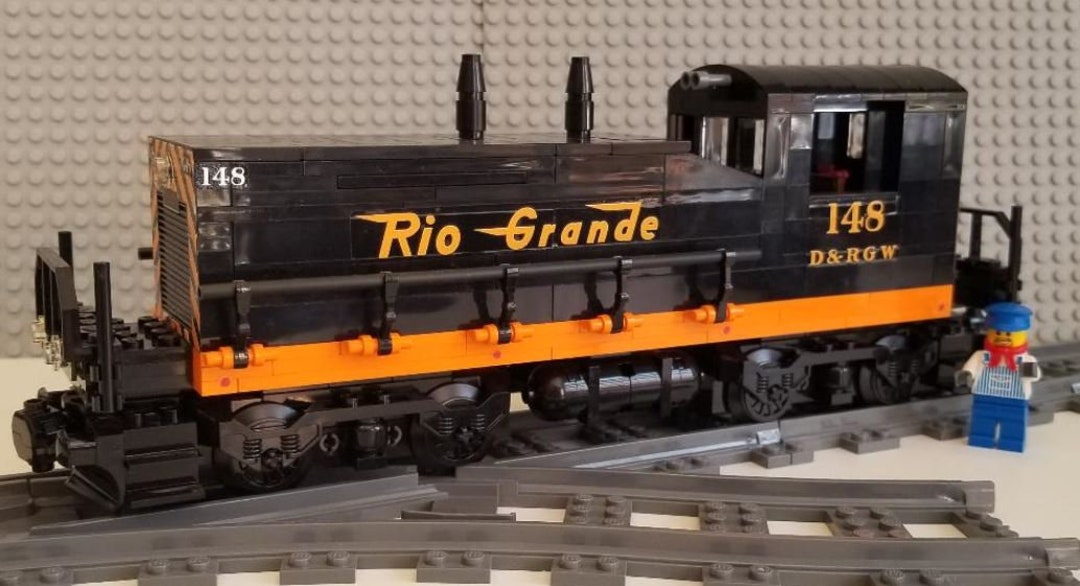 Custom Train Rio Grande Switcher Engine "please Read Description" - Etsy