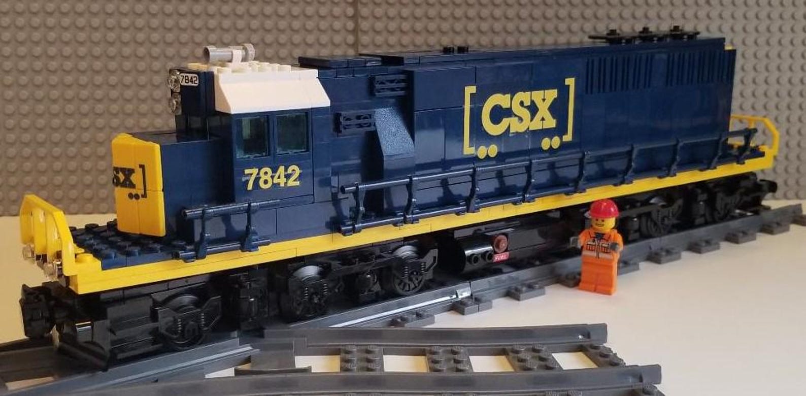 Custom Train CSX SD60 Engine "please Read Description" - Etsy