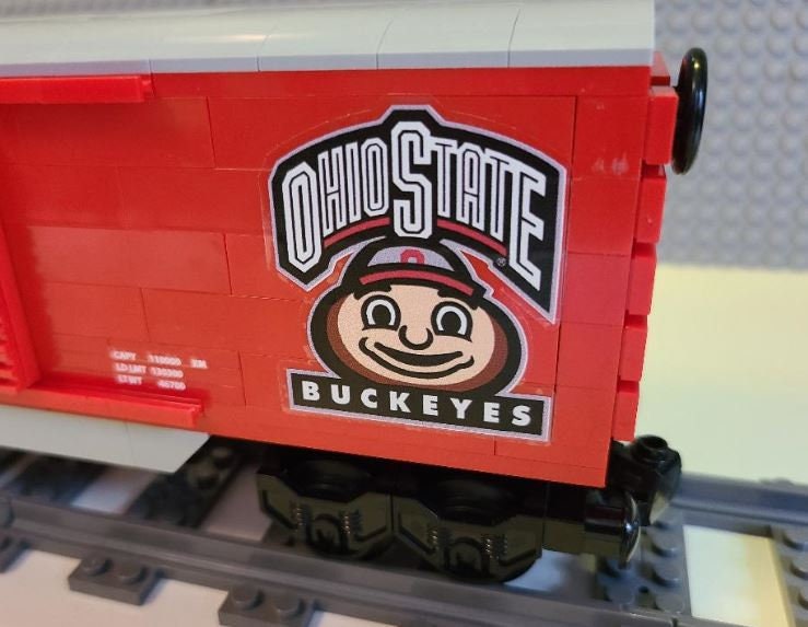 Custom Train Ohio State Buckeyes Boxcar "please Read Description" - Etsy