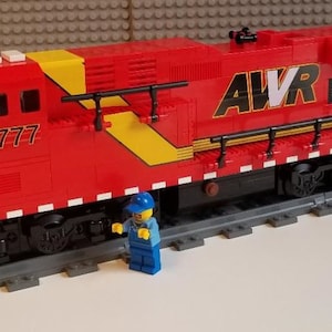 Custom Train Unstoppable Set 1206/7375/777/767 Engines "please Read ...