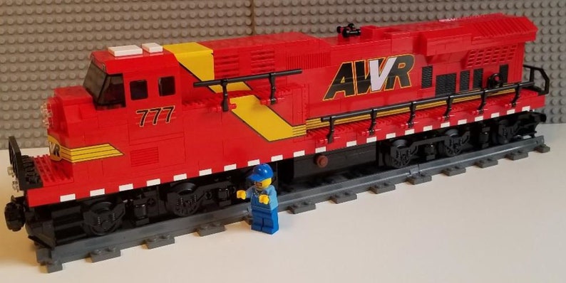 Custom Train Unstoppable Set 1206/7375/777/767 Engines "please Read ...