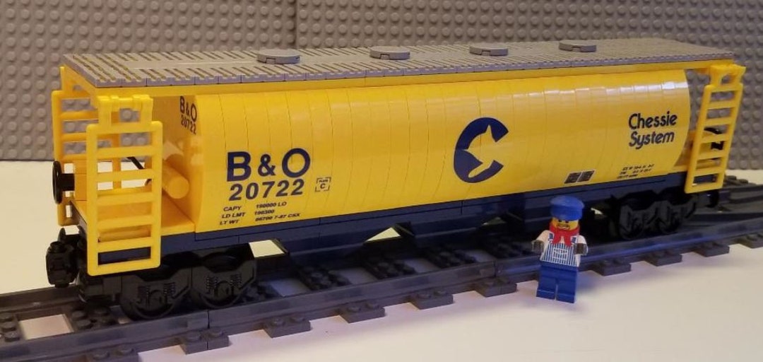 Custom Train Chessie System Covered Hopper "please Read Description" - Etsy