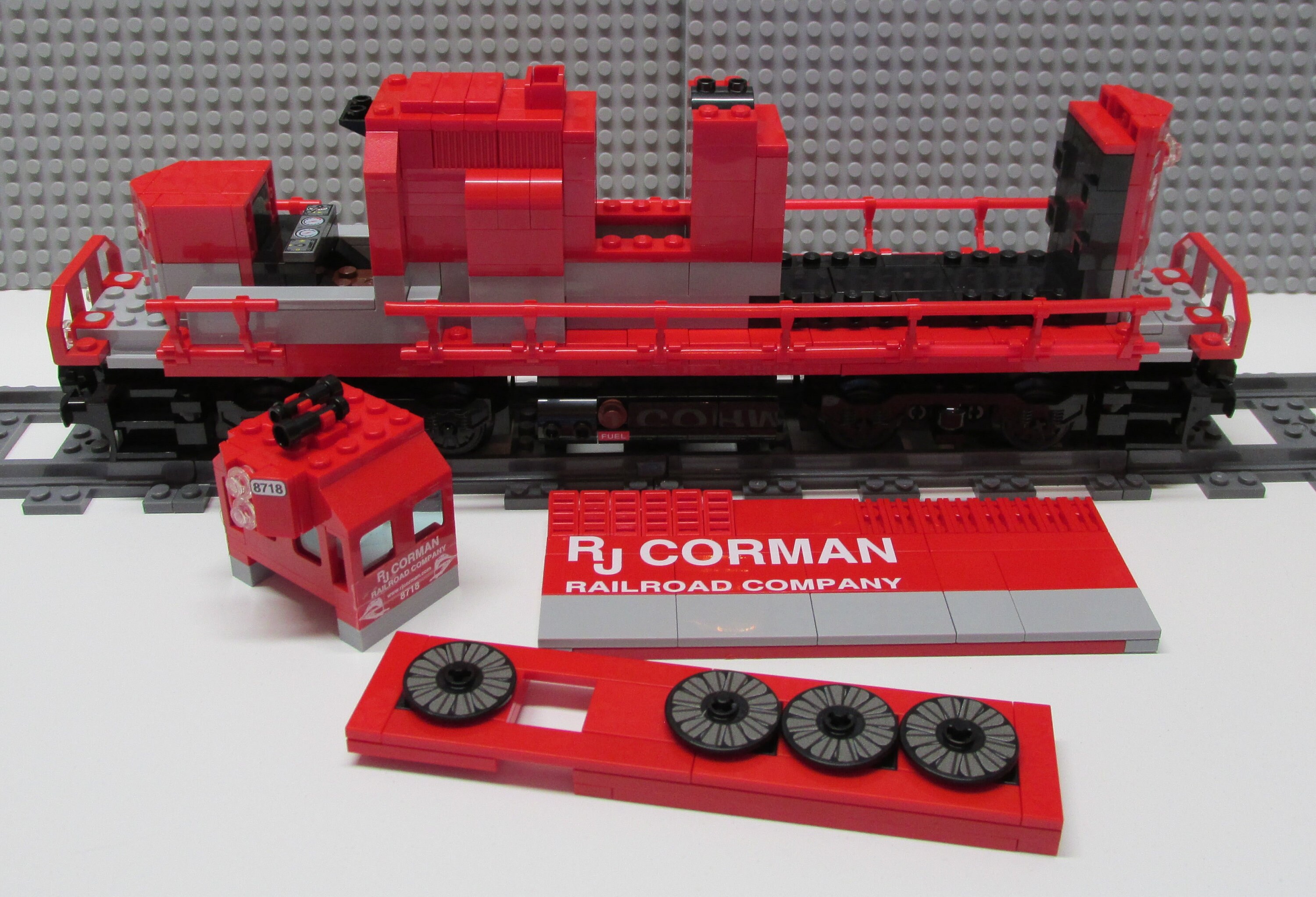 Custom Train RJ Corman GP40 Engine "please Read Description" - Etsy