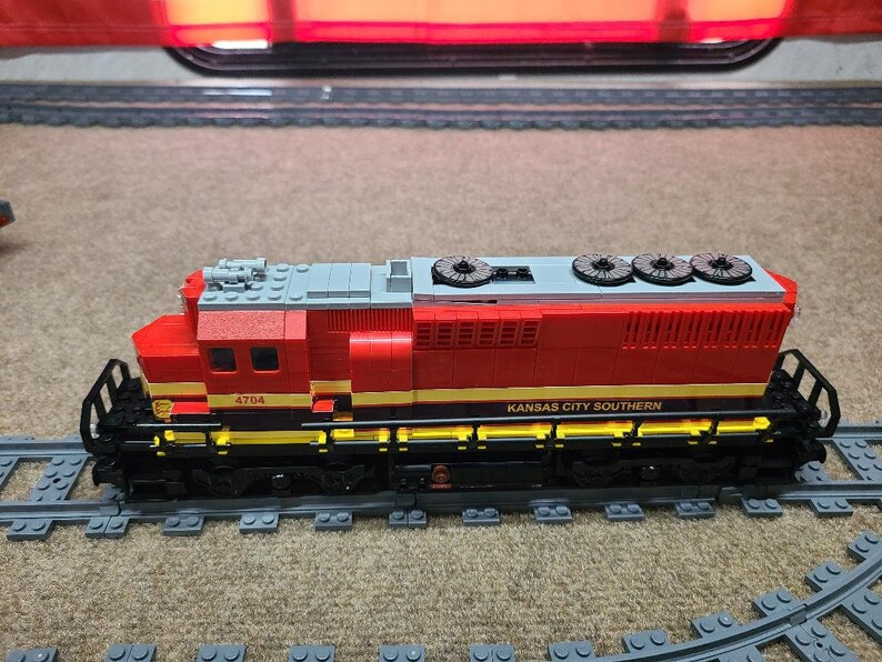 Custom Train Kansas City Southern GP40 Engine "please Read Description ...