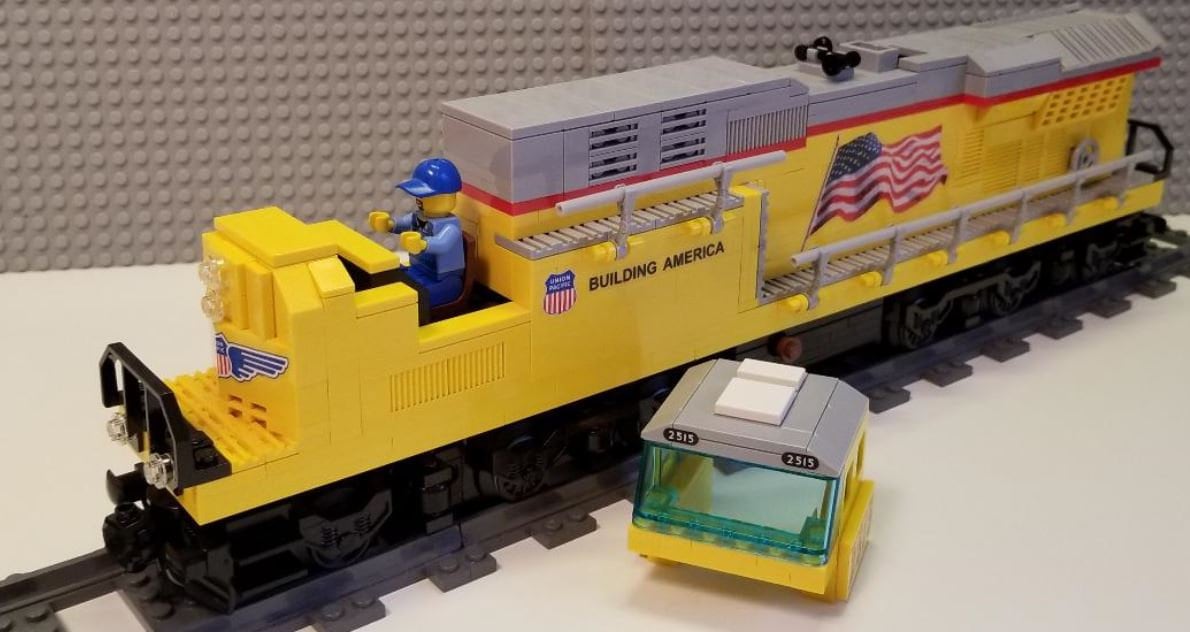 Custom Train Union Pacific Es44ac Engine please Read - Etsy