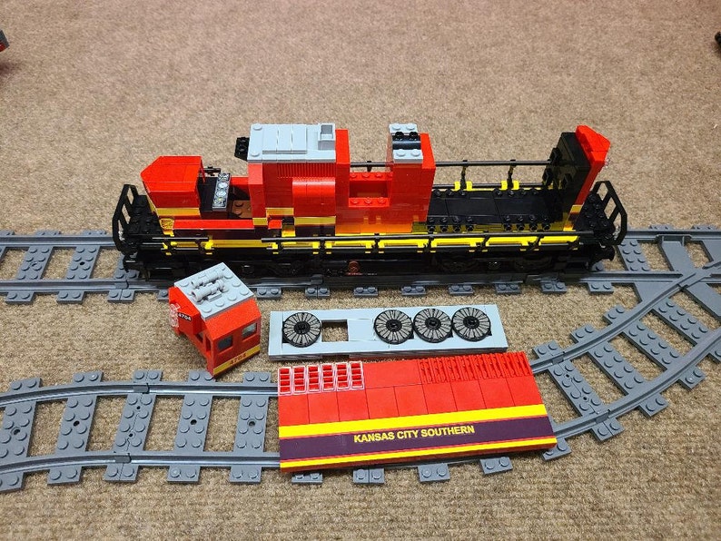 Custom Train Kansas City Southern GP40 Engine "please Read Description ...