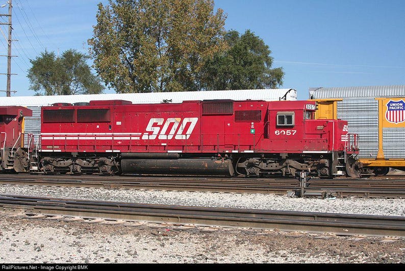 Custom Train SOO Line SD60 Engine Version 2 "please Read Description ...