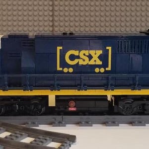 Custom Train CSX SD60 Engine "please Read Description" - Etsy