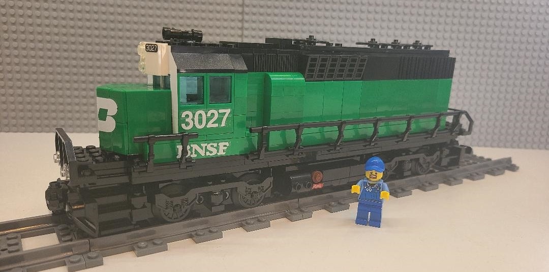 Custom Train BNSF/BN GP40 Engine "please Read Description" - Etsy