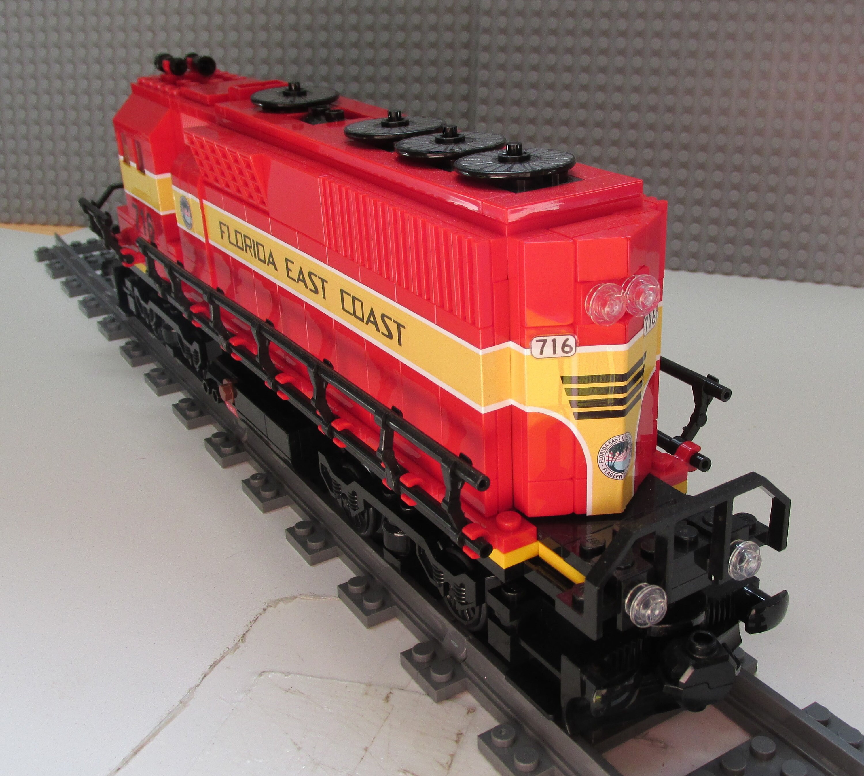 Custom Train Florida East Coast GP40 Engine "please Read Description ...