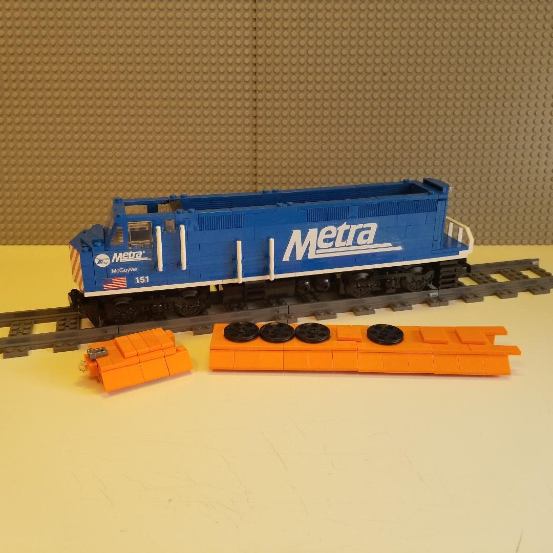 Custom Train Metra F40ph Engine please Read - Etsy