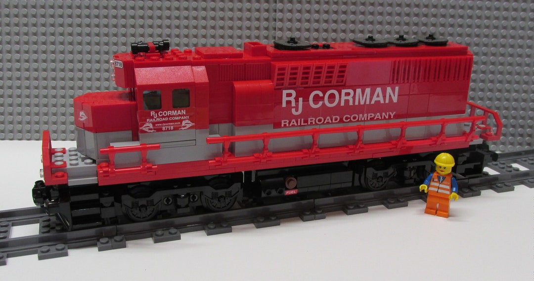Custom Train RJ Corman GP40 Engine "please Read Description" - Etsy