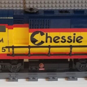 Custom Train Chessie System GP9 Engine "please Read Description" - Etsy