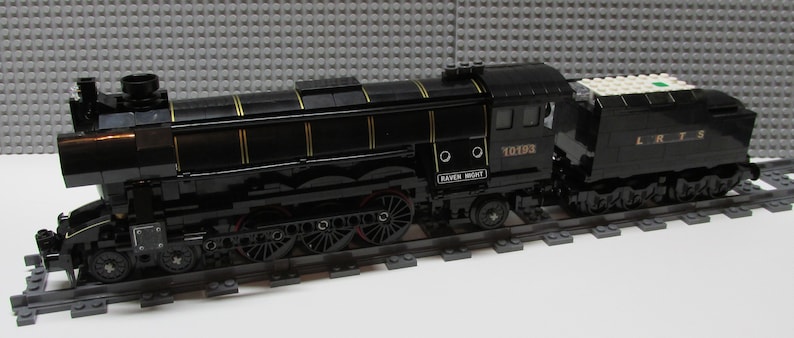 Custom Train Raven Night W/powered up "please Read Description" Emerald ...