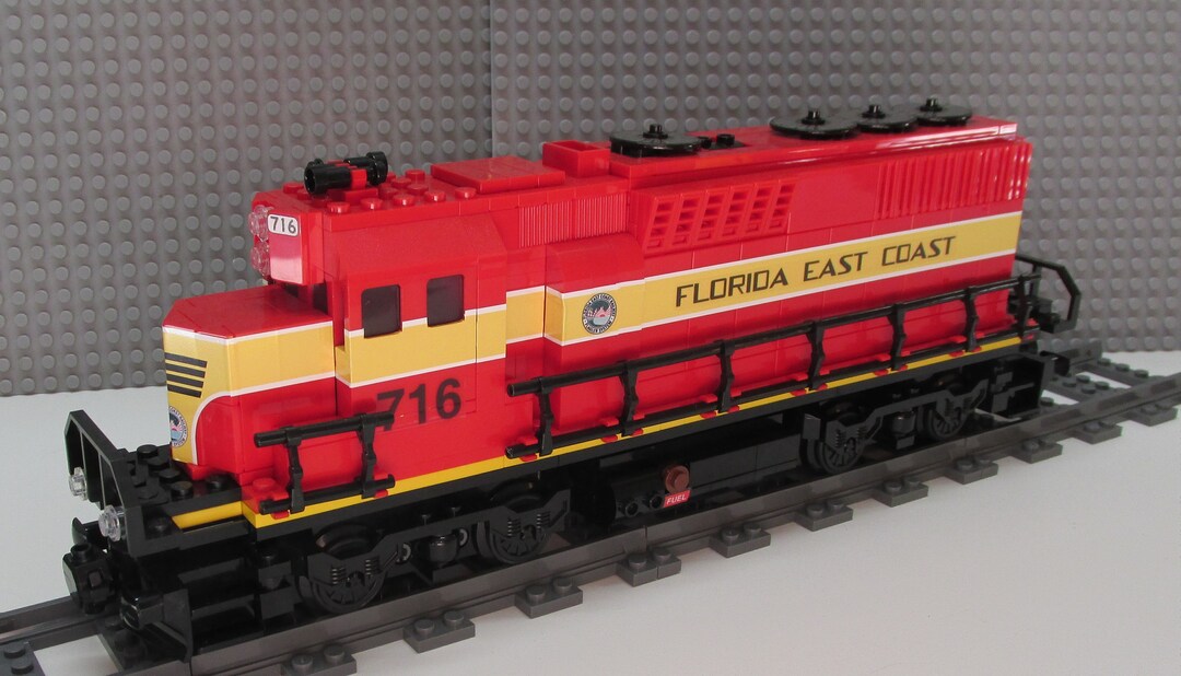 Custom Train Florida East Coast GP40 Engine "please Read Description ...