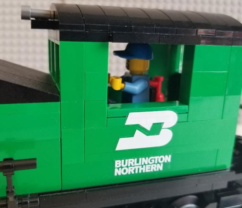 Custom Train Burlington Northern Switcher Engine "please Read ...