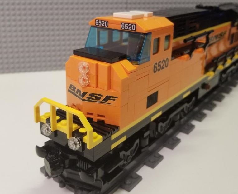 Custom Train BNSF Es44ac Engine "please Read Description" - Etsy