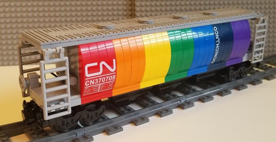 Custom Train Canadian National Rainbow Covered Hopper "please Read ...