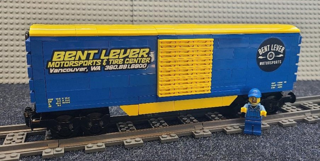 Custom Train Bent Lever Motorsports Boxcar New "please Read Description ...