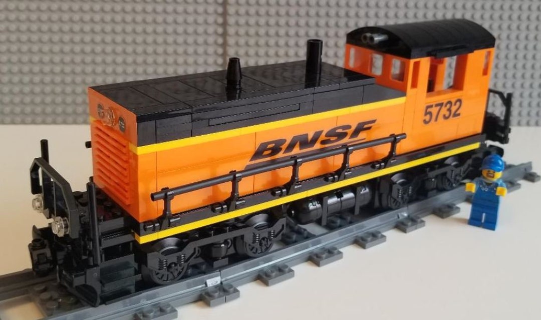 Custom Train BNSF Switcher Engine "please Read Description" - Etsy